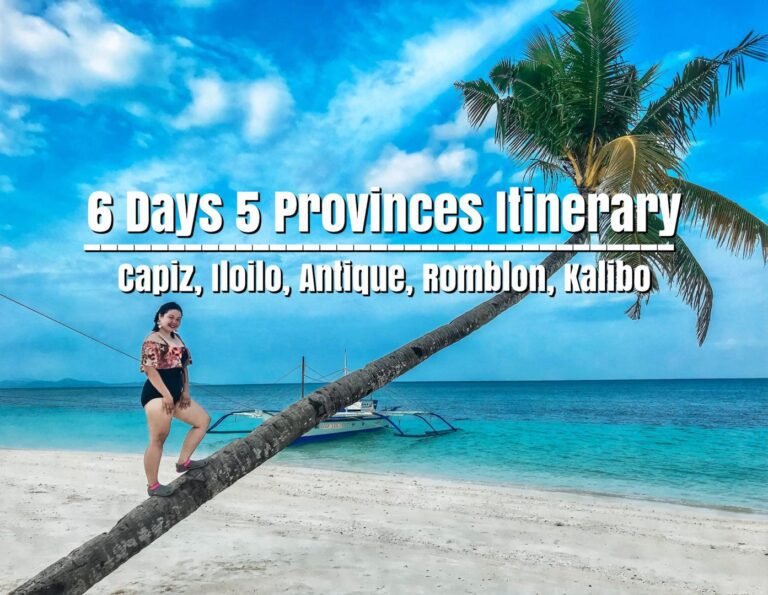 6 Days 5 Provinces Western Visayas Itinerary | Capiz, Iloilo, Antique ...